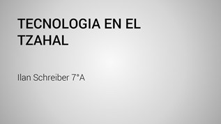 Tegnologia en el Tzahal at emaze Presentation