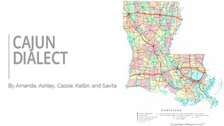 Cajun Dialect at emaze Presentation