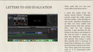 Letters to God at emaze Presentation