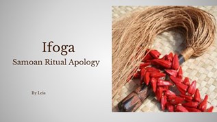 IfogaSamoan Ritual at emaze Presentation