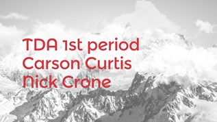 TDA 1st at emaze Presentation