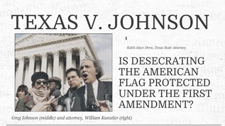 Texas V. Johnson Supreme Court Case at emaze Presentation