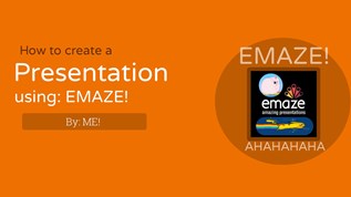 How to create a PRESENTATION! at emaze Presentation