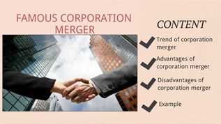 famous corporation merger at emaze Presentation