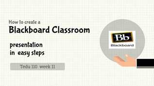 How to create a Blackboard Class at emaze Presentation