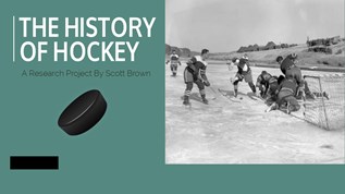 The Creation and First Game Of Ice Hockey at emaze Presentation