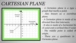 Cartesian Plane Yr 4 at emaze Presentation