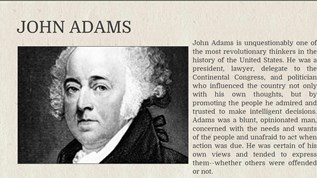 John Adams at emaze Presentation