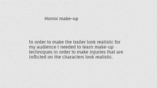 horror make-up at emaze Presentation