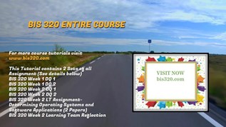 BIS 320 UOP Tutorial bis320dotcom at emaze Presentation