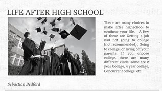 Life After HighSchool at emaze Presentation