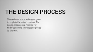 The Design Process at emaze Presentation