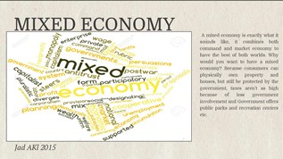 Mixed Economy at emaze Presentation