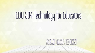 EDU 304 Technology at emaze Presentation