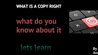 what is a copy right at emaze Presentation