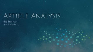 Article Analysis at emaze Presentation