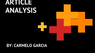 Article Analysis at emaze Presentation