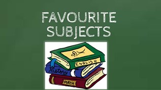 FAVOURITE SUBJECTS at emaze Presentation