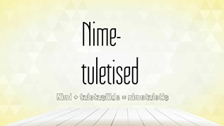 Nime-tuletised at emaze Presentation