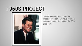 1960s project John at emaze Presentation