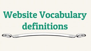Website Vocabulary at emaze Presentation