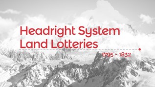 Headright System Land Lottery at emaze Presentation