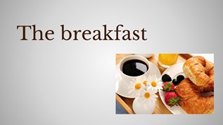 The breakfast at emaze Presentation