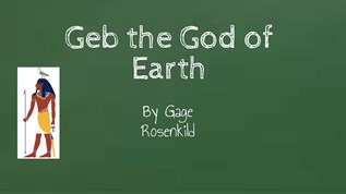 Geb the God of Earth at emaze Presentation