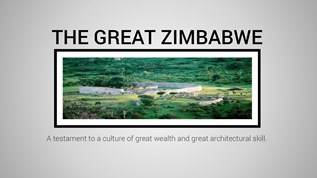 Great Zimbabwe at emaze Presentation