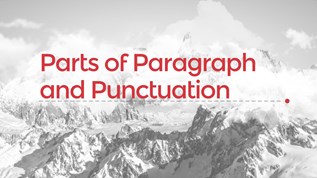 Parts of a Paragraph and punctuation at emaze Presentation