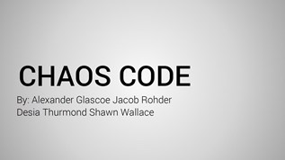 Chaos Code at emaze Presentation