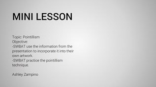 Mini Lesson at emaze Presentation