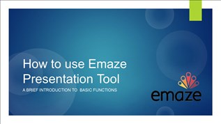 How to use Emaze at emaze Presentation