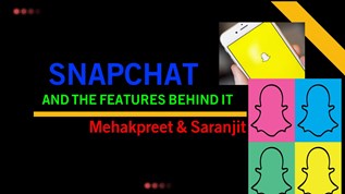 Snapchat at emaze Presentation