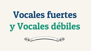 Vocales fuertes y debiles at emaze Presentation
