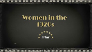 Women in the 1920s at emaze Presentation