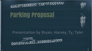 Parking Proposal at emaze Presentation