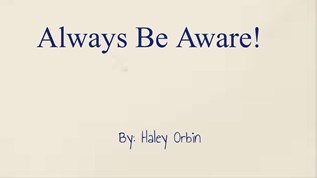 Always Be Aware! at emaze Presentation