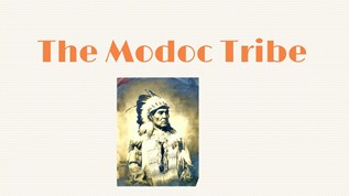The Modoc Tribe at emaze Presentation