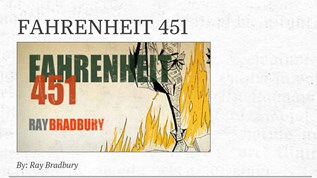 Fahrenheit 451 - Section 2 at emaze Presentation