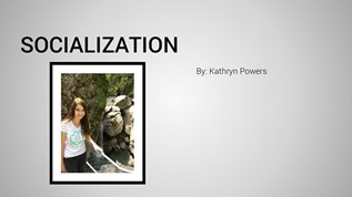 Socialization Project at emaze Presentation