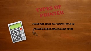 Types of printers at emaze Presentation