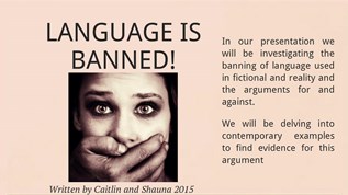 Restricted Language in Atwood's The Handmaids tale' at emaze Presentation