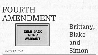 4th Amendment at emaze Presentation