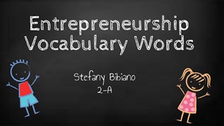 Entrepreneurship Vocabulary Words at emaze Presentation