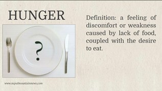 Hunger at emaze Presentation