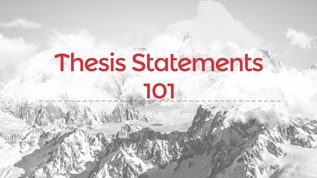 Thesis Statements at emaze Presentation