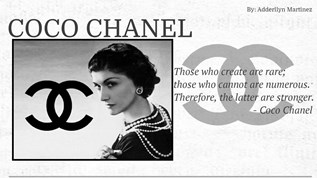 Coco Chanel at emaze Presentation