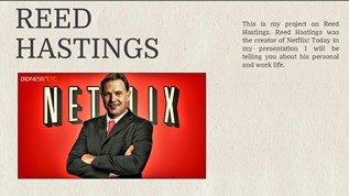 REED HASTINGS (Anaya Thompson) at emaze Presentation