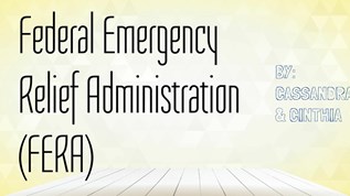 Federal Emergency Relief at emaze Presentation